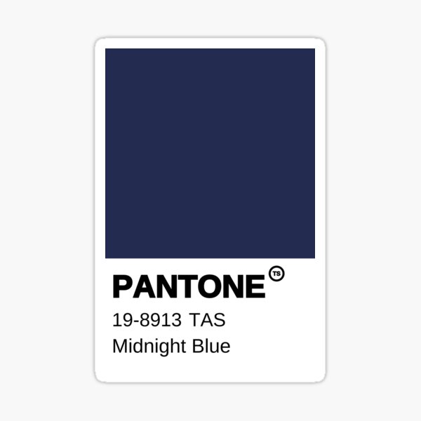 Dark Navy Blue Pantone