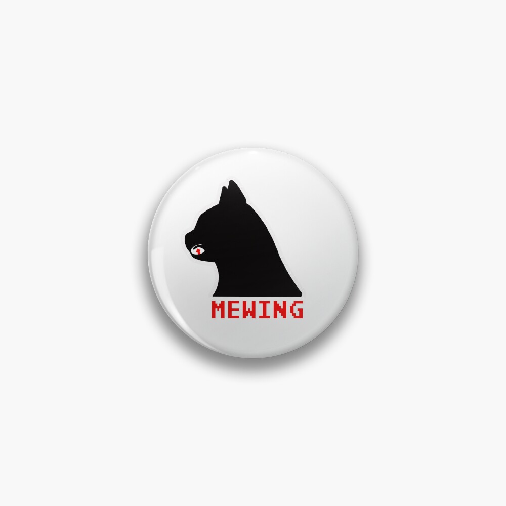 "Gen Alpha Slang Mewing" Sticker for Sale by mmmkei | Redbubble