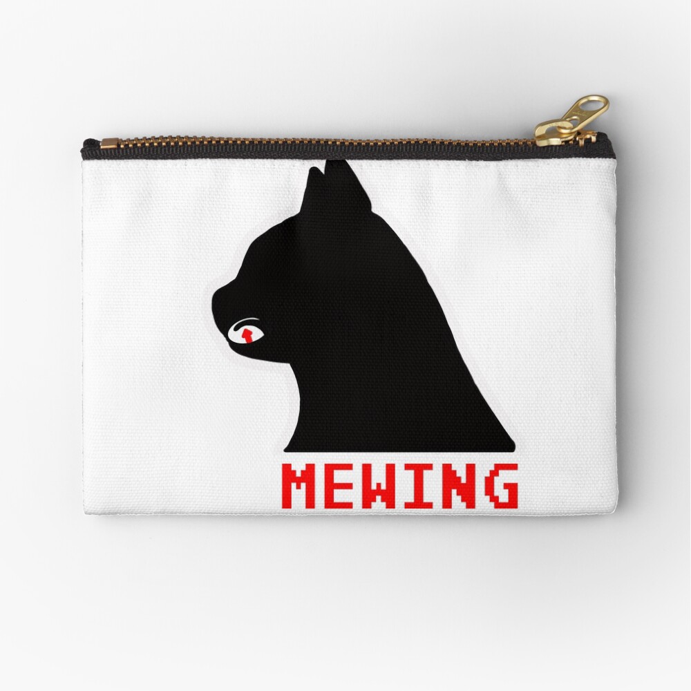 "Gen Alpha Slang Mewing" Sticker for Sale by mmmkei | Redbubble