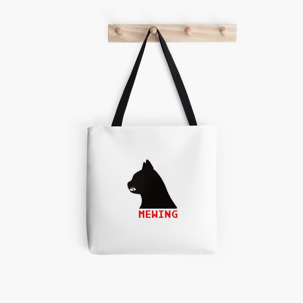 "Gen Alpha Slang Mewing" Sticker for Sale by mmmkei | Redbubble