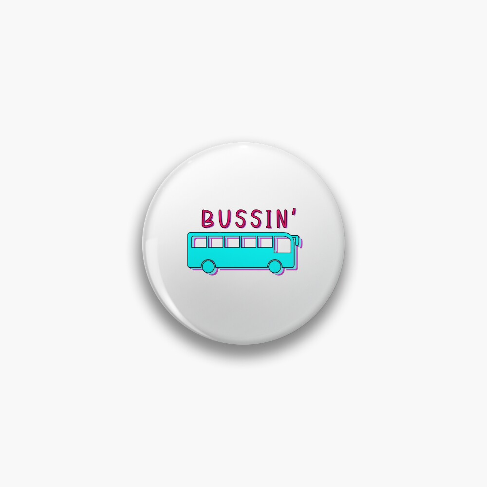 "Gen Alpha Slang Bussin'" Sticker for Sale by mmmkei | Redbubble
