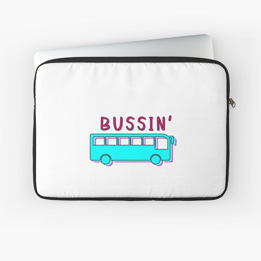 "Gen Alpha Slang Bussin'" Sticker for Sale by mmmkei | Redbubble