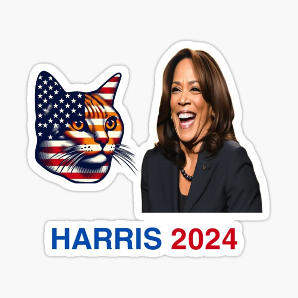"Kamala Harris" Sticker for Sale by Johnmob | Redbubble