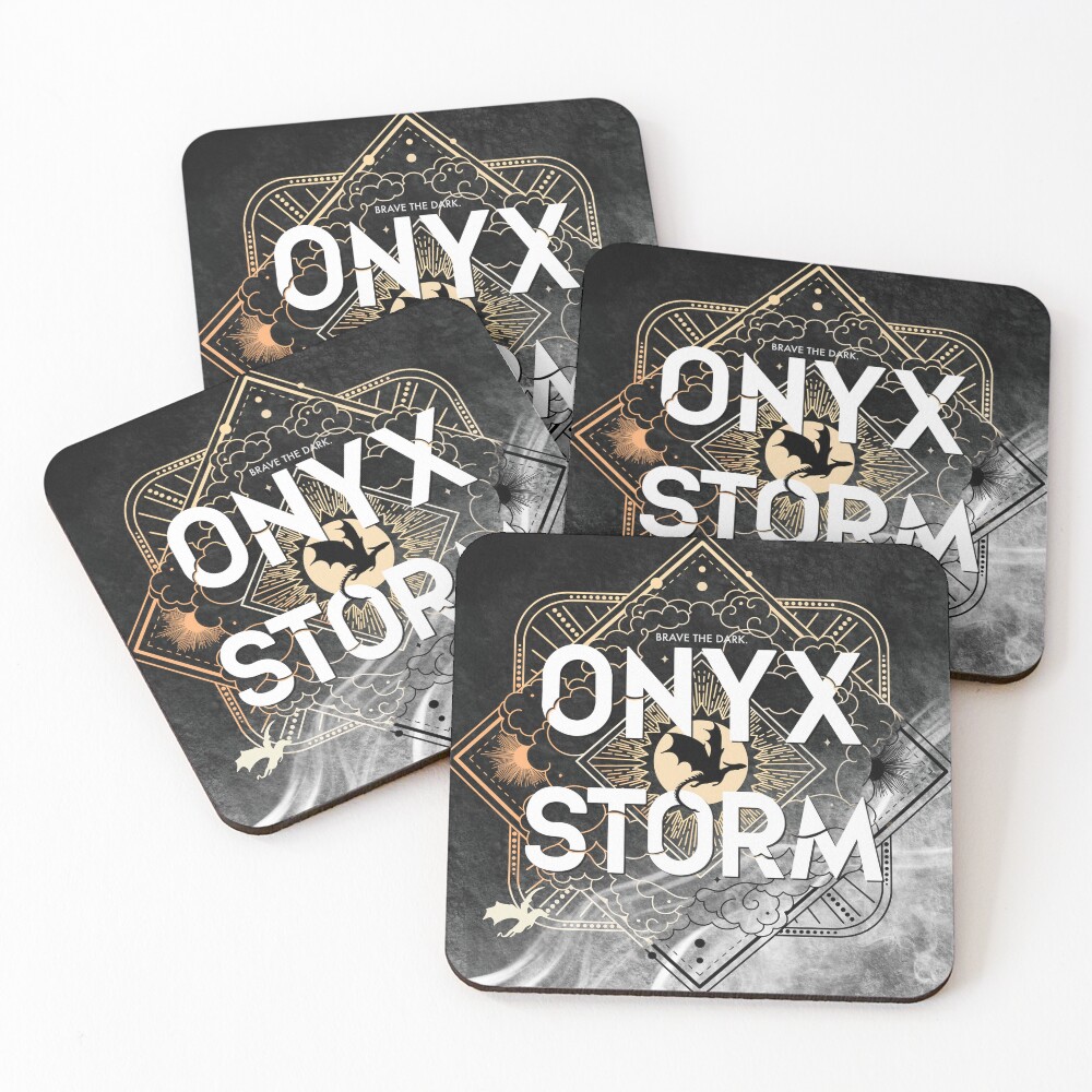 "Onyx Storm" Sticker for Sale by Aakanksha97 | Redbubble