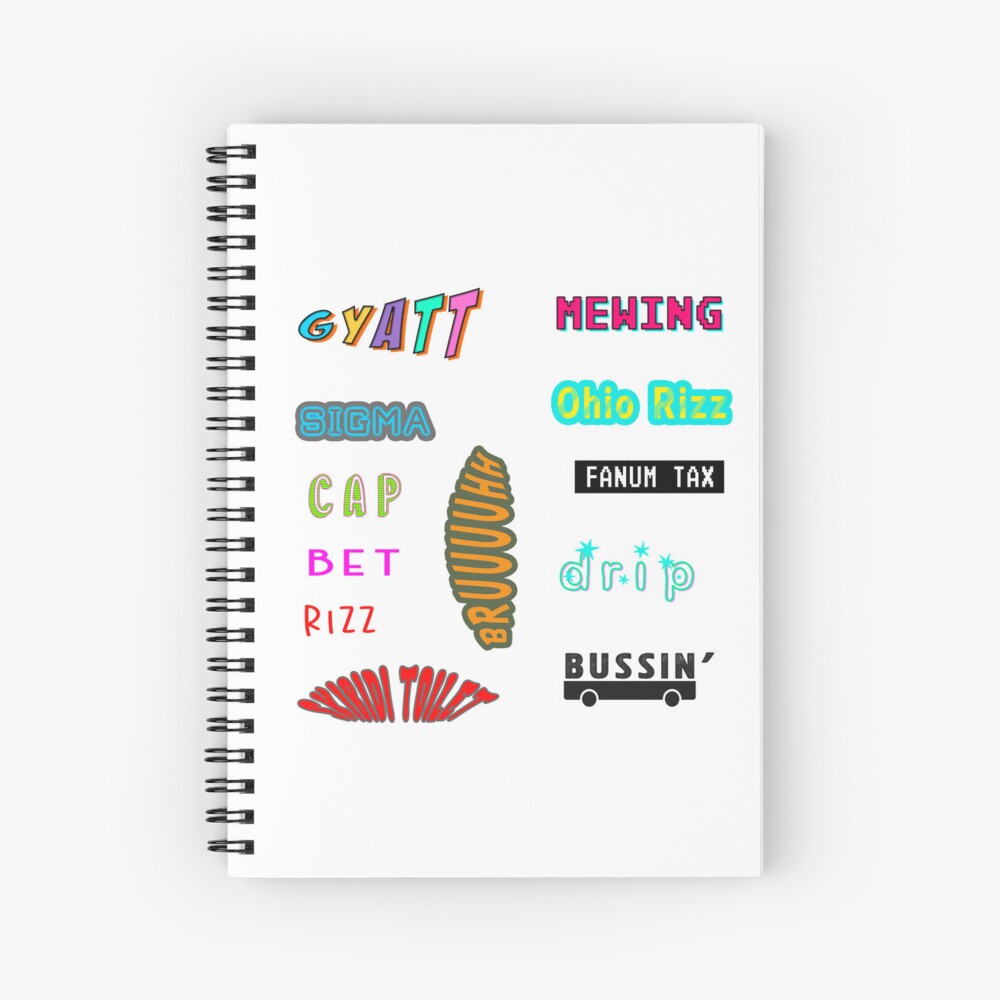 "Gen Alpha Terms" Sticker for Sale by mmmkei | Redbubble