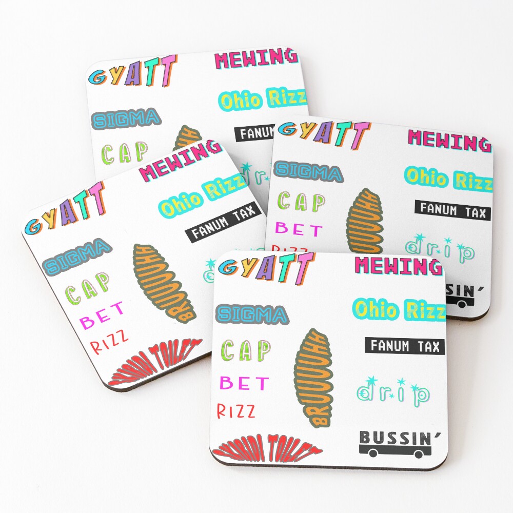 "Gen Alpha Terms" Sticker for Sale by mmmkei | Redbubble