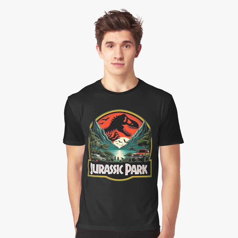 "Jurassic Park" Sticker by Migue Design | Redbubble
