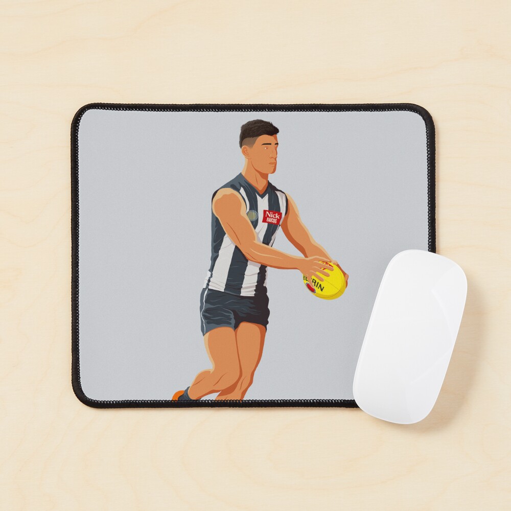 "Nick Daicos - Collingwood Magpies Australian Football" Sticker for ...