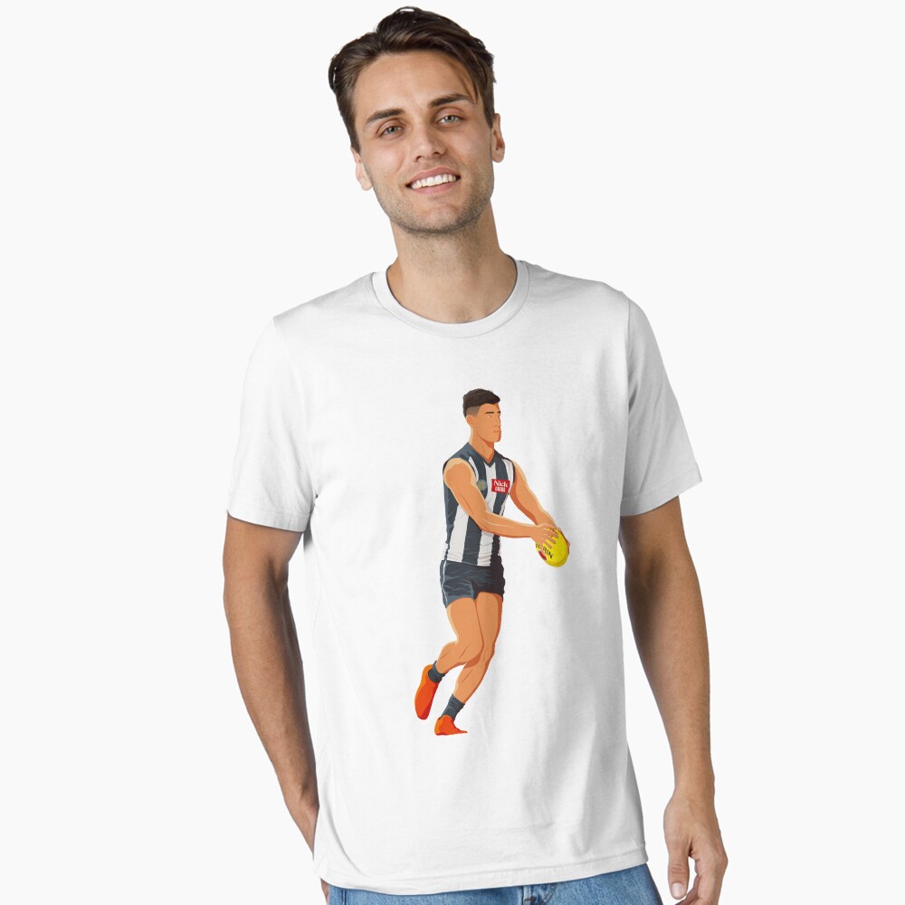 "Nick Daicos - Collingwood Magpies Australian Football" Sticker for ...