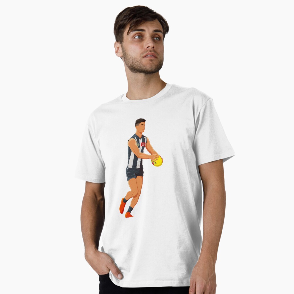 "Nick Daicos - Collingwood Magpies Australian Football" Sticker for ...