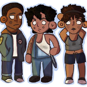 "Steve, Two-Bit and Ace from The Outsiders Musical" Sticker for Sale by ...