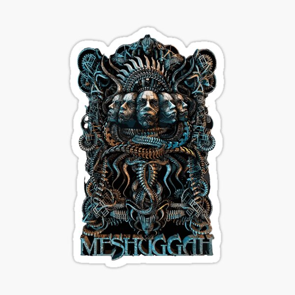 "Meshuggah New Graphic Design" Sticker for Sale by a7med | Redbubble