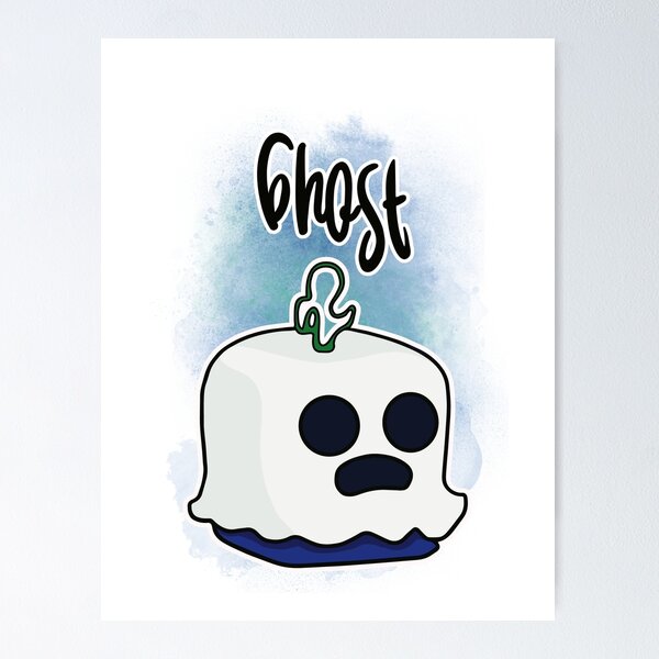 "Ghost - Blox Fruit" Poster by vitrar | Redbubble