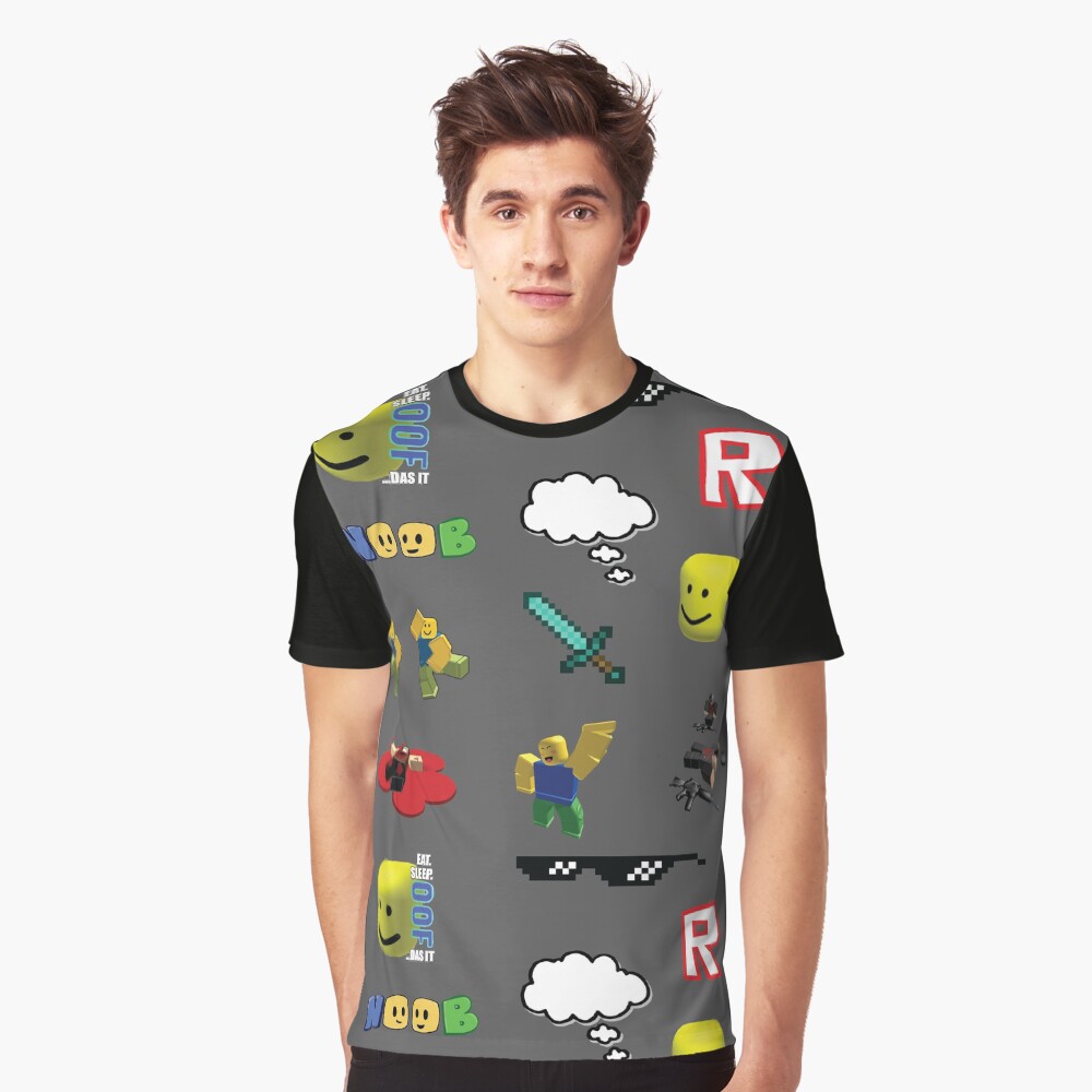 "Roblox Noob Memes Sticker Pack" Sticker for Sale by DesignPorn | Redbubble