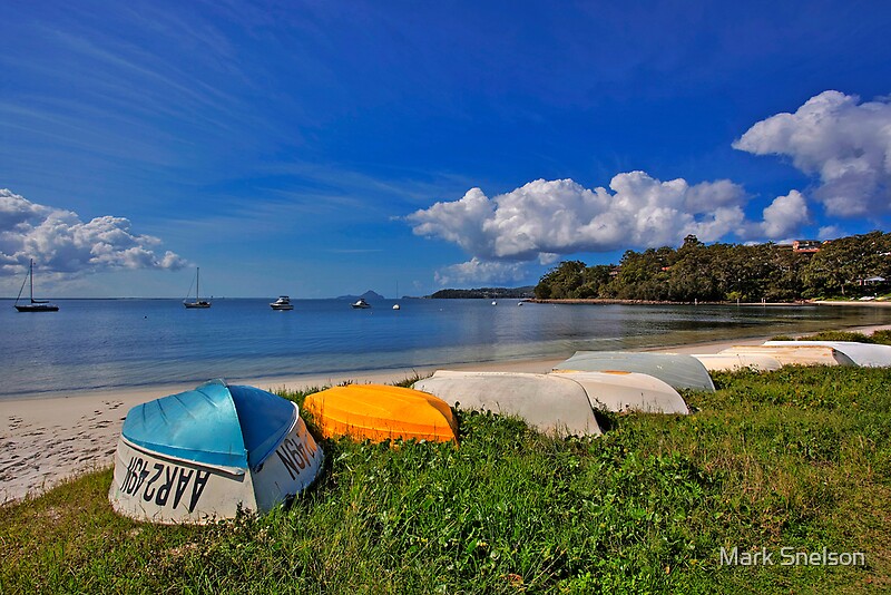 "Salamander Bay" by Mark Snelson | Redbubble