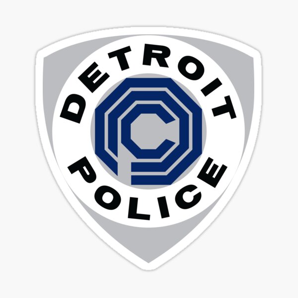 "Detroit Police OCP" Sticker for Sale by CargoHoldDesign | Redbubble