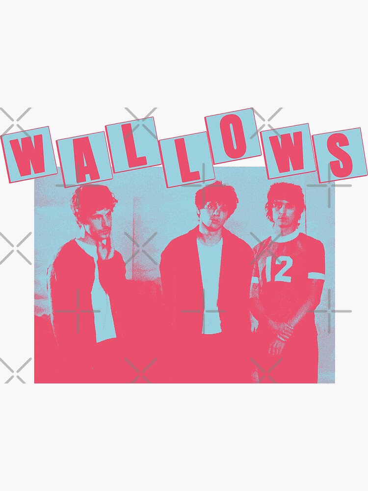 "WALLOWS - MODEL" Sticker for Sale by hteshop | Redbubble
