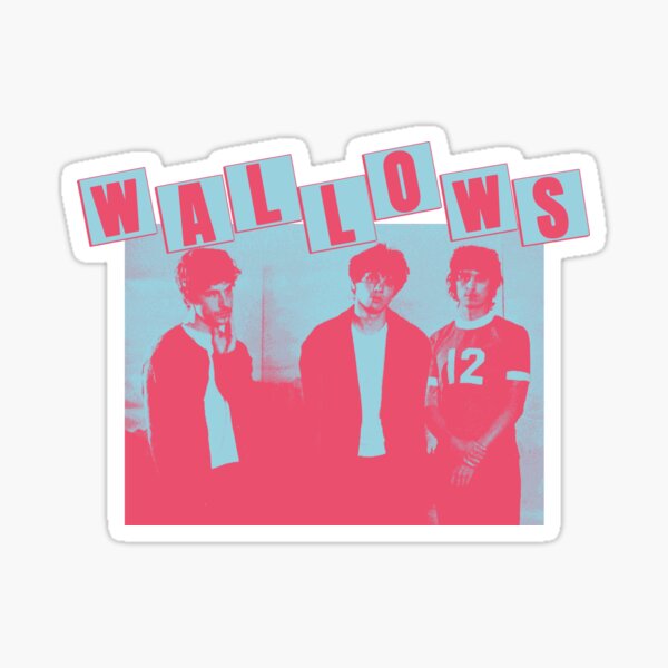 "WALLOWS - MODEL" Sticker for Sale by hteshop | Redbubble