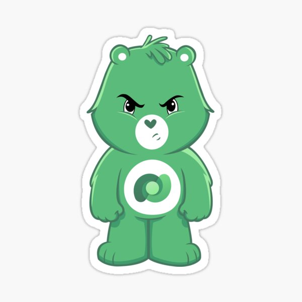 "Dataverse Bear" Sticker for Sale by carebear4hire | Redbubble