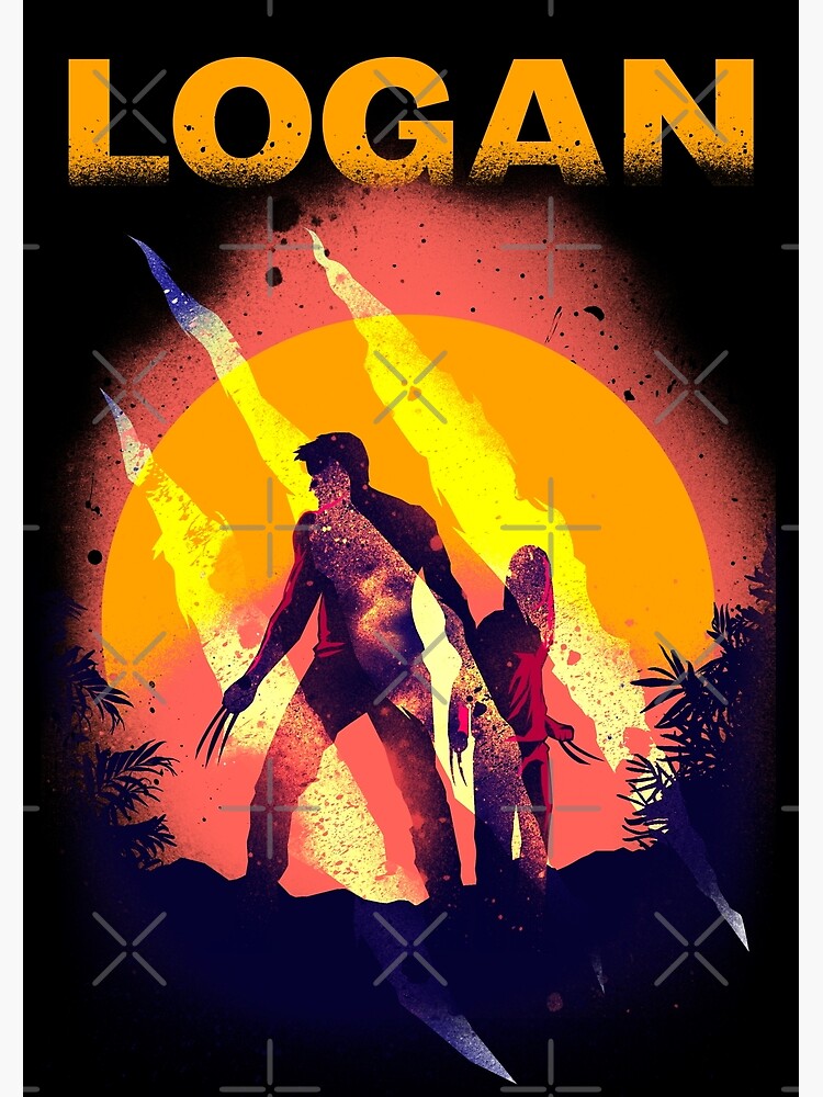 "LOGAN" Poster for Sale by Hypertwenty Designs | Redbubble
