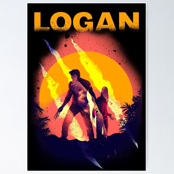 "LOGAN" Poster for Sale by Hypertwenty Designs | Redbubble