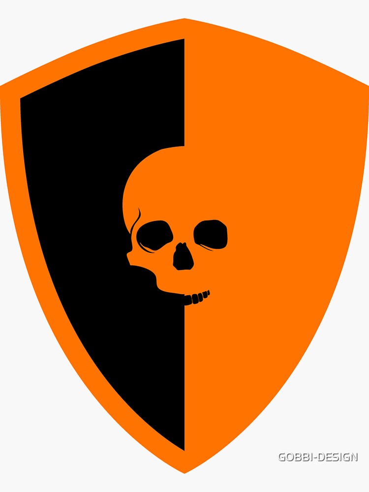 "Death Cheaters Guild | D.C.G. Crest • ADV" Sticker for Sale by GOBBI ...