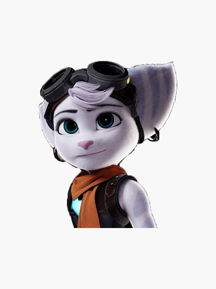 "rivet blue eyes - Ratchet and Clank" Sticker for Sale by ReynMarilyne ...