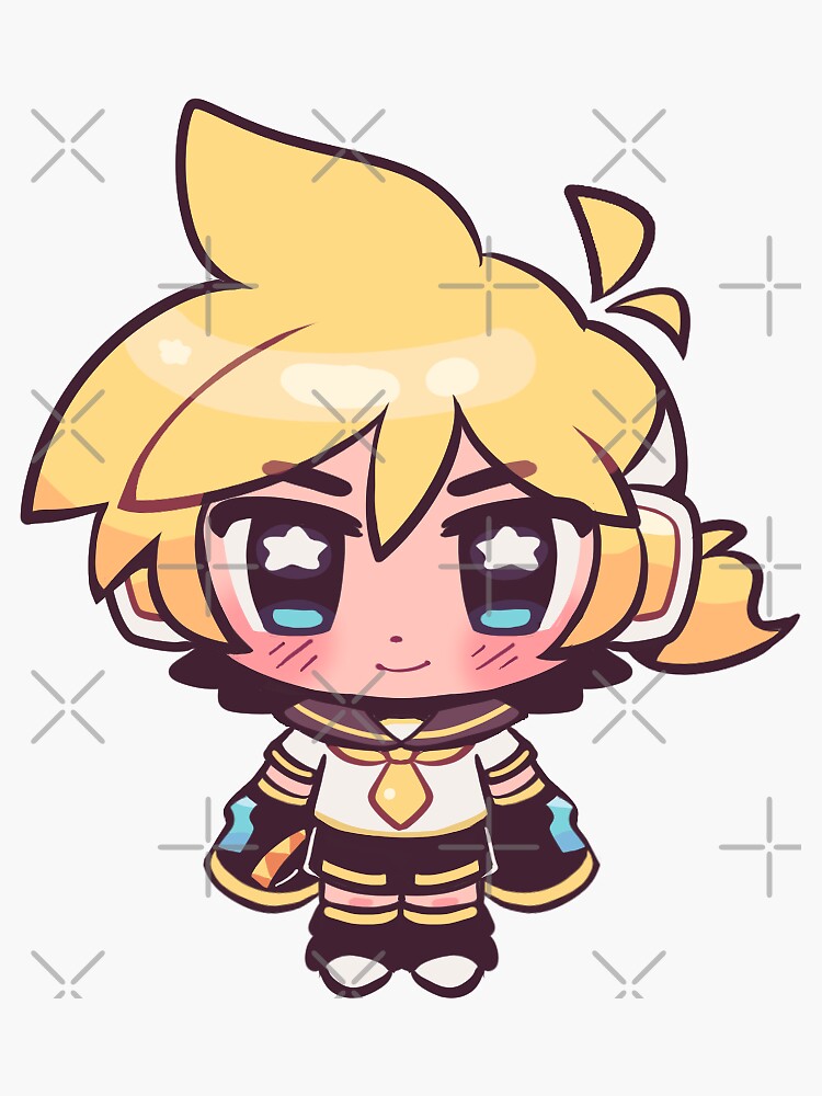 "Len" Sticker by yanana-ua | Redbubble