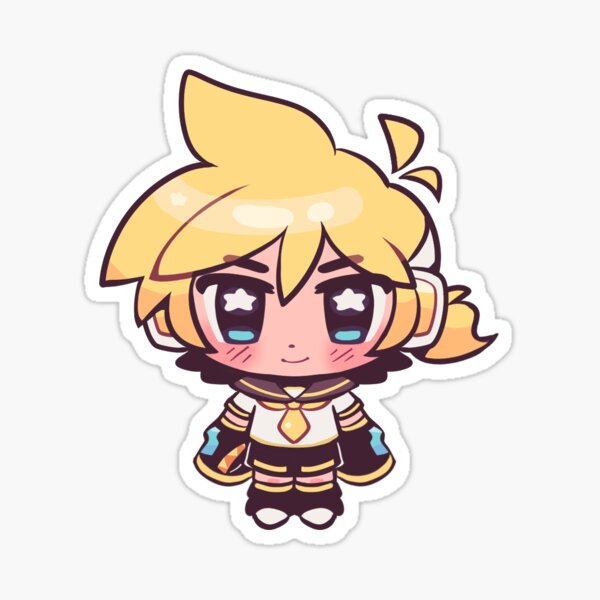 "Len" Sticker by yanana-ua | Redbubble