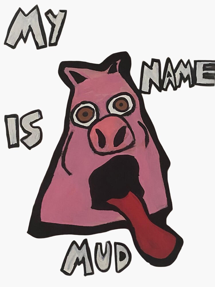"Primus My Name Is Mud painting" Sticker for Sale by CaliCorpse | Redbubble