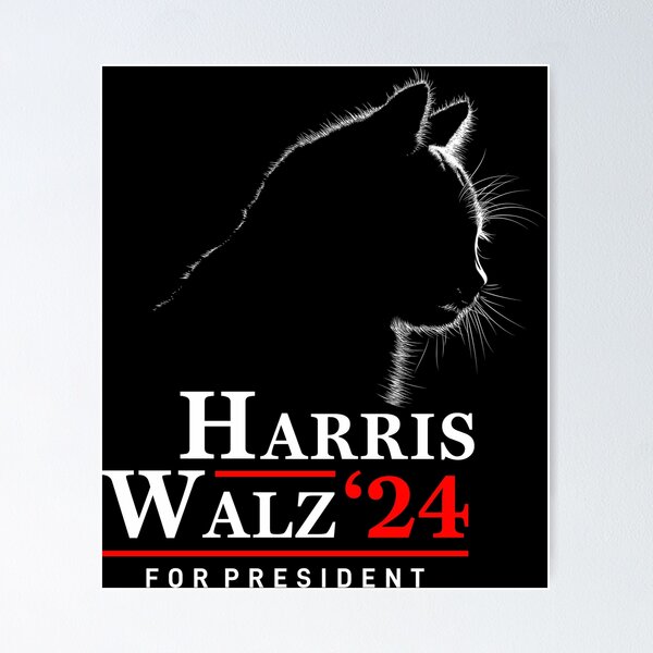 "Harris Walz 2024" Poster for Sale by vestalshop | Redbubble