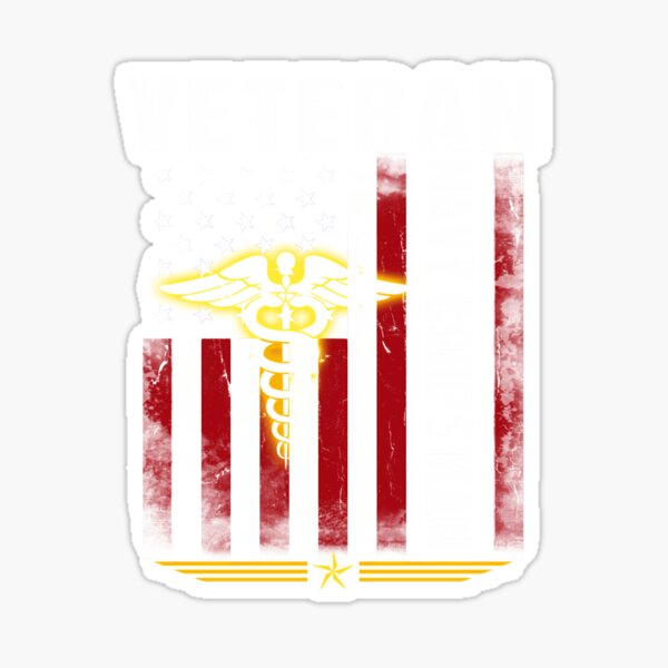 "Navy Corpsman Veteran" Sticker for Sale by BowenDoncaster | Redbubble