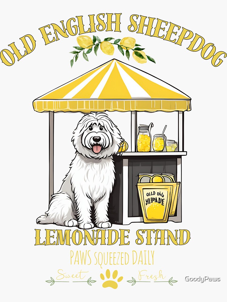 " Coquette Aesthetic Dog Lemonade Stand paws squeezed daily sweet and ...