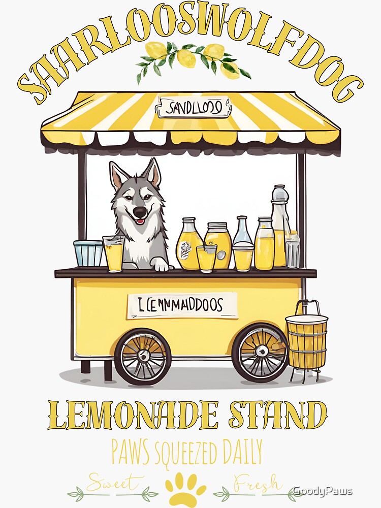 " Coquette Aesthetic Dog Lemonade Stand paws squeezed daily sweet and ...