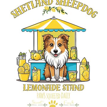 "Coquette Aesthetic Dog Lemonade Stand paws squeezed daily sweet and ...