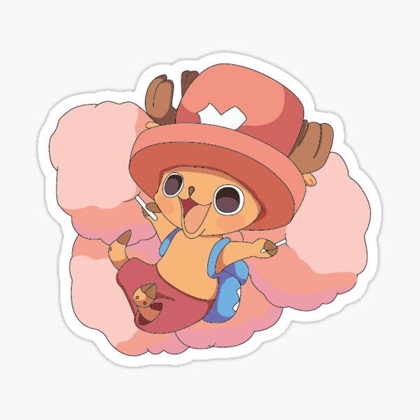 "Onepiece Sticker Cute Chopper" Sticker by Patrick Koch | Redbubble