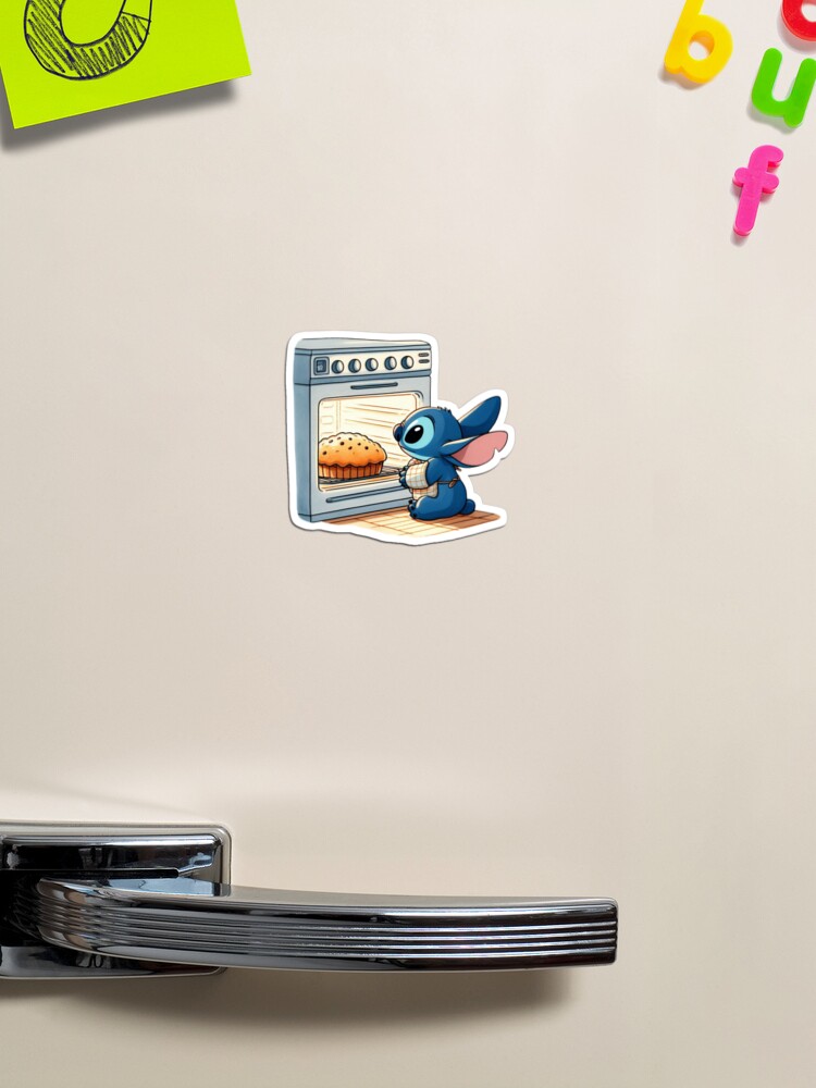 "Stitch Kitchen" Magnet for Sale by Samsar | Redbubble