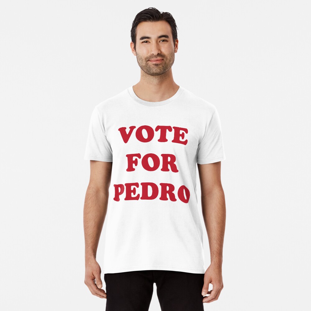 "Vote For Pedro" Sticker for Sale by Julia Govoni | Redbubble