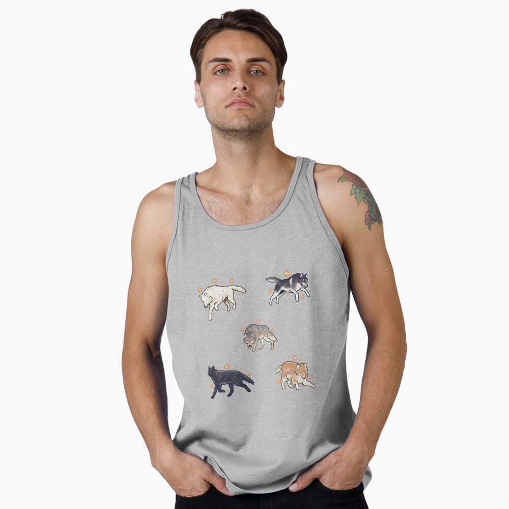 "wolf pack " Sticker for Sale by Artofmayara | Redbubble