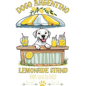 " Coquette Aesthetic Dog Lemonade Stand paws squeezed daily sweet and ...