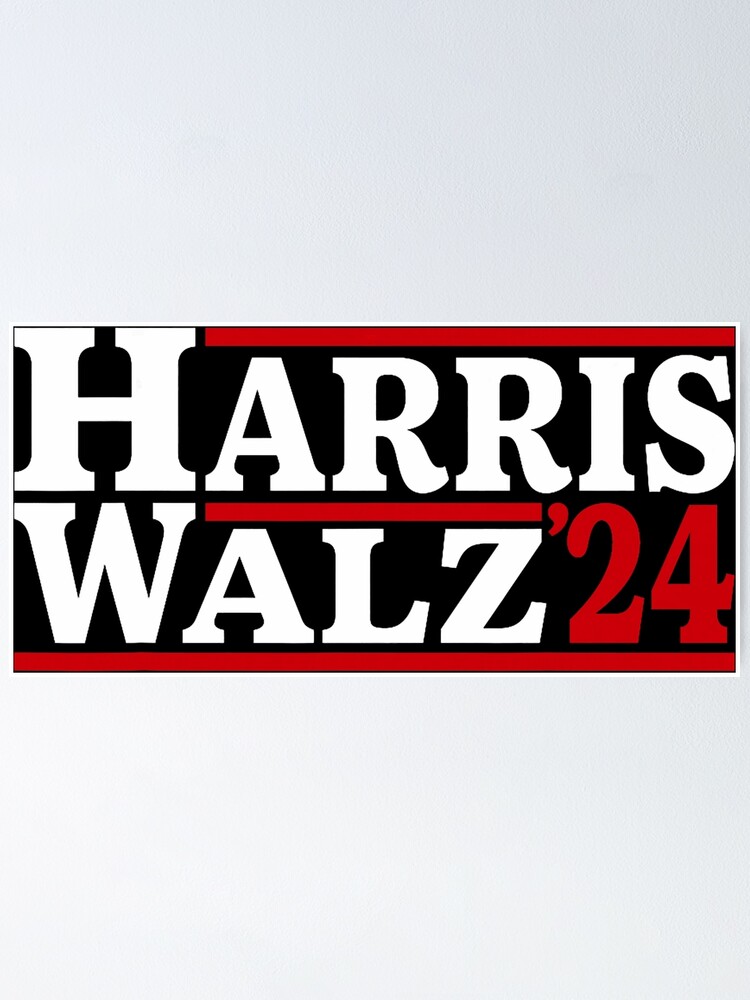 "Harris Walz'24 - Kamala Harris & Tim Waltz 2024 - Harris Walz 2024 ...
