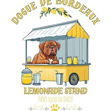 "Coquette Aesthetic Dog Lemonade Stand paws squeezed daily sweet and ...
