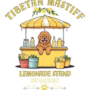 "Coquette Aesthetic Dog Lemonade Stand paws squeezed daily sweet and ...