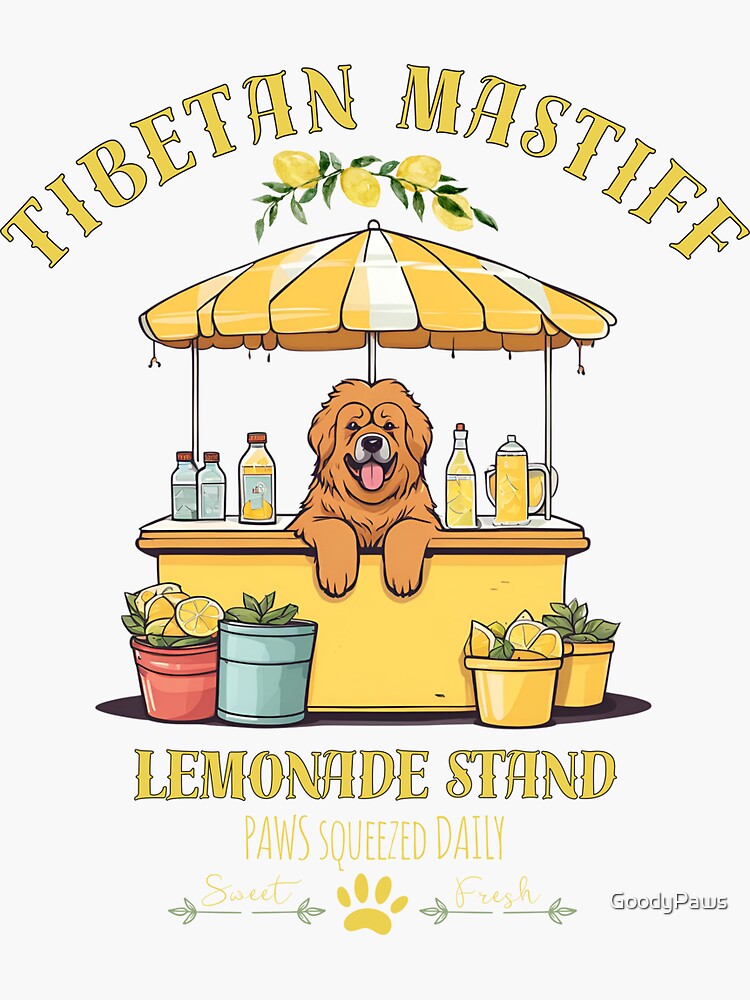 "Coquette Aesthetic Dog Lemonade Stand paws squeezed daily sweet and ...