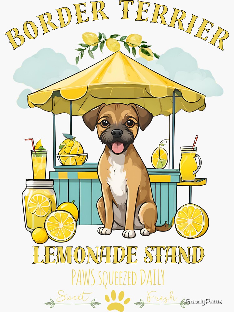 "Coquette Aesthetic Dog Lemonade Stand paws squeezed daily sweet and ...