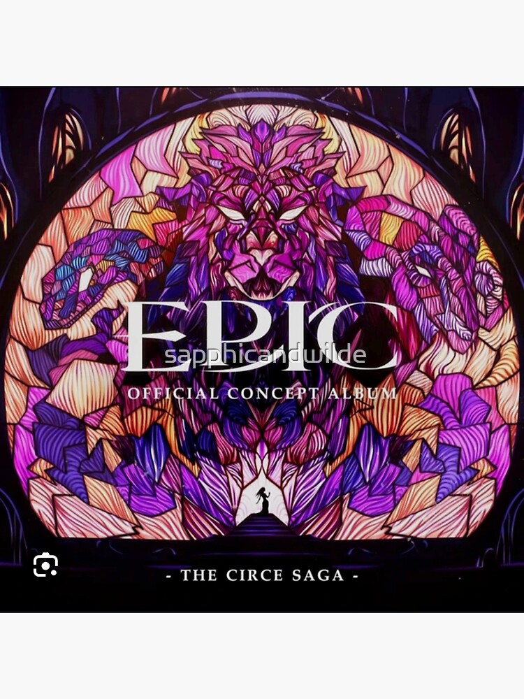 "Epic the Musical Circe Saga" Sticker for Sale by utopianmyricae ...