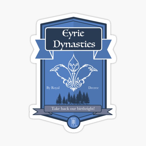 "Root – Eyrie Dynasties (Inspired by the board game)" Sticker for Sale ...