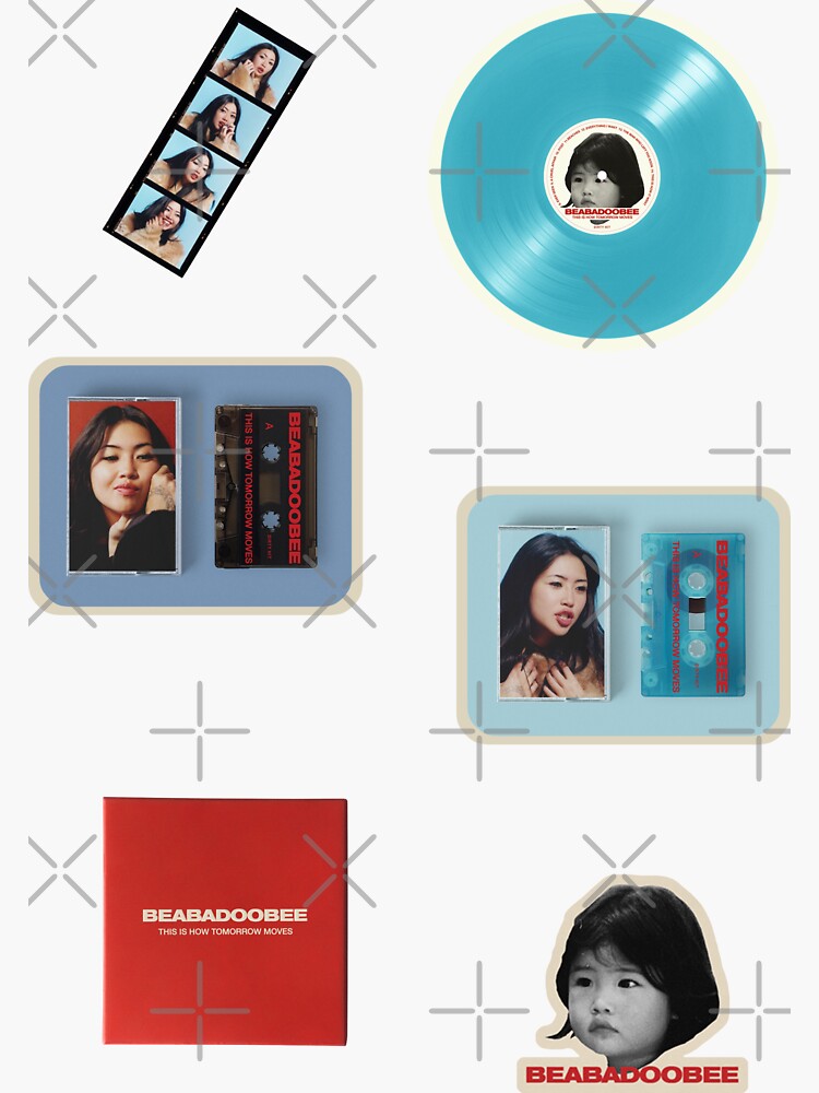 "Beabadoobee - This is how tomorrow moves (STICKER PACK)" Sticker for ...