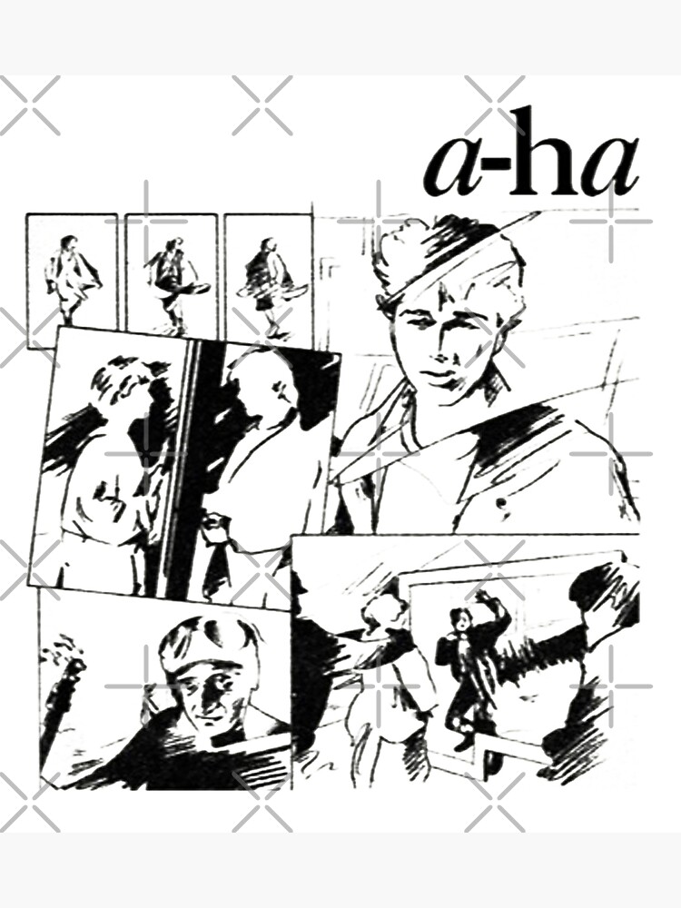 "AHA" Poster for Sale by caryntmurphy | Redbubble