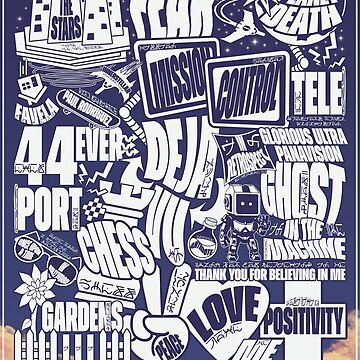 "Ultra 85 Poster Alternate Art (Tracklist) - Logic" Sticker for Sale by ...